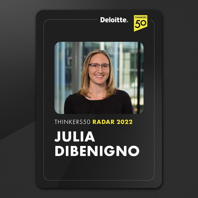 Thinkers50 Radar 2022: Julia DiBenigno - Thinkers50