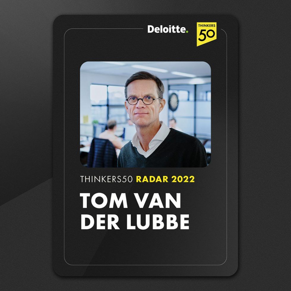 Thinkers50 Radar 2022: Tom van der Lubbe - Thinkers50