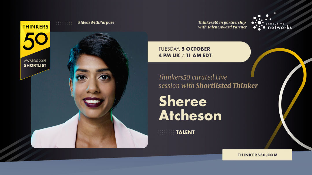 Thinkers50 Curated LinkedIn Live Session with Sheree Atcherson - Thinkers50