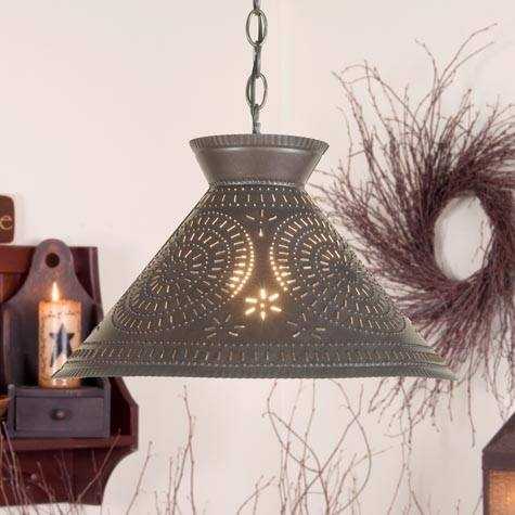 15 Best Ideas Punched Tin Lighting Fixtures