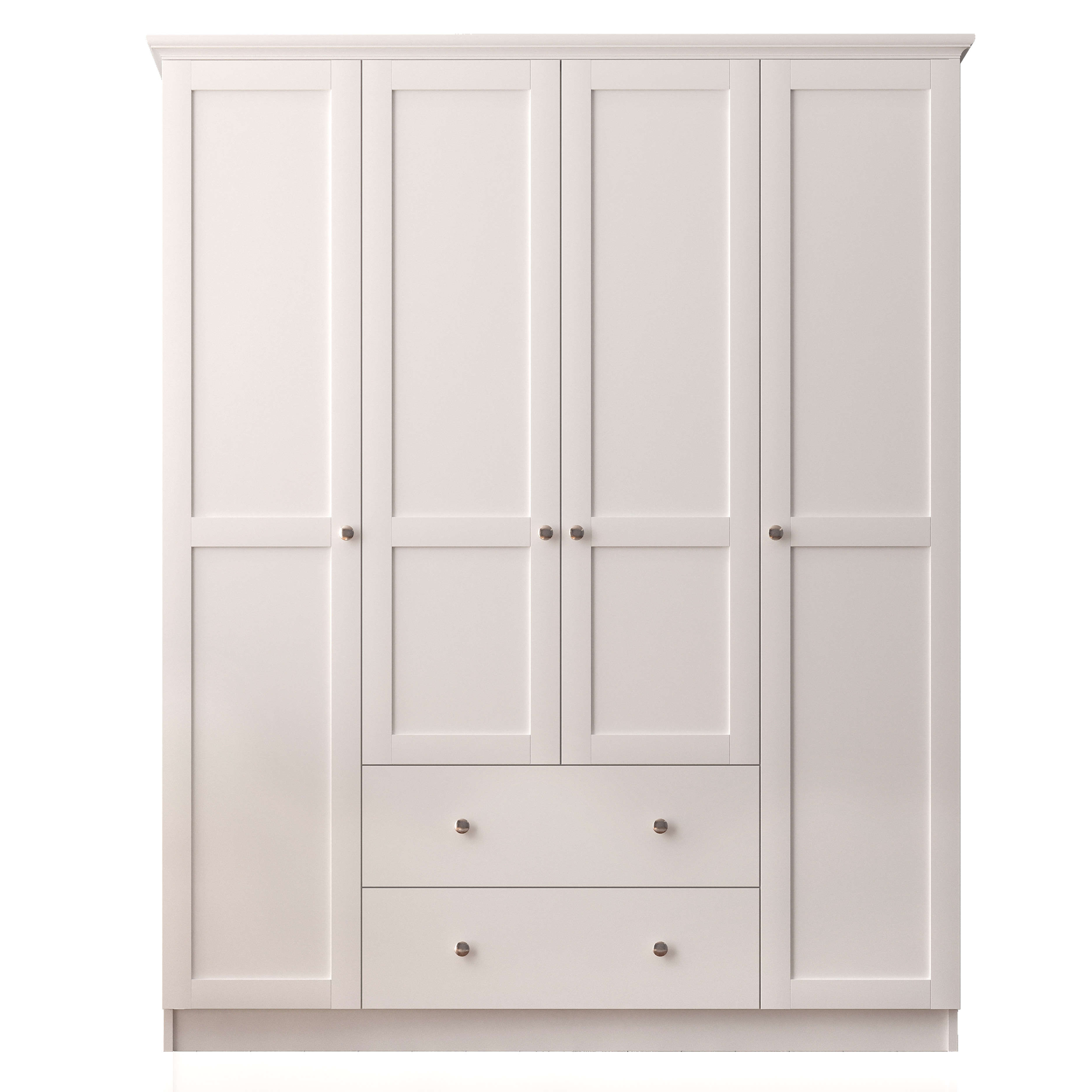Side 4 Door 2 Drawer Wardrobe – Bulk – Turkish Furniture