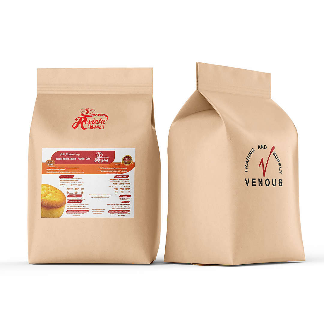 Sponge Cake Vanilla Mix 10 Kg | Baking Powder – Wholesale – REVIOLA