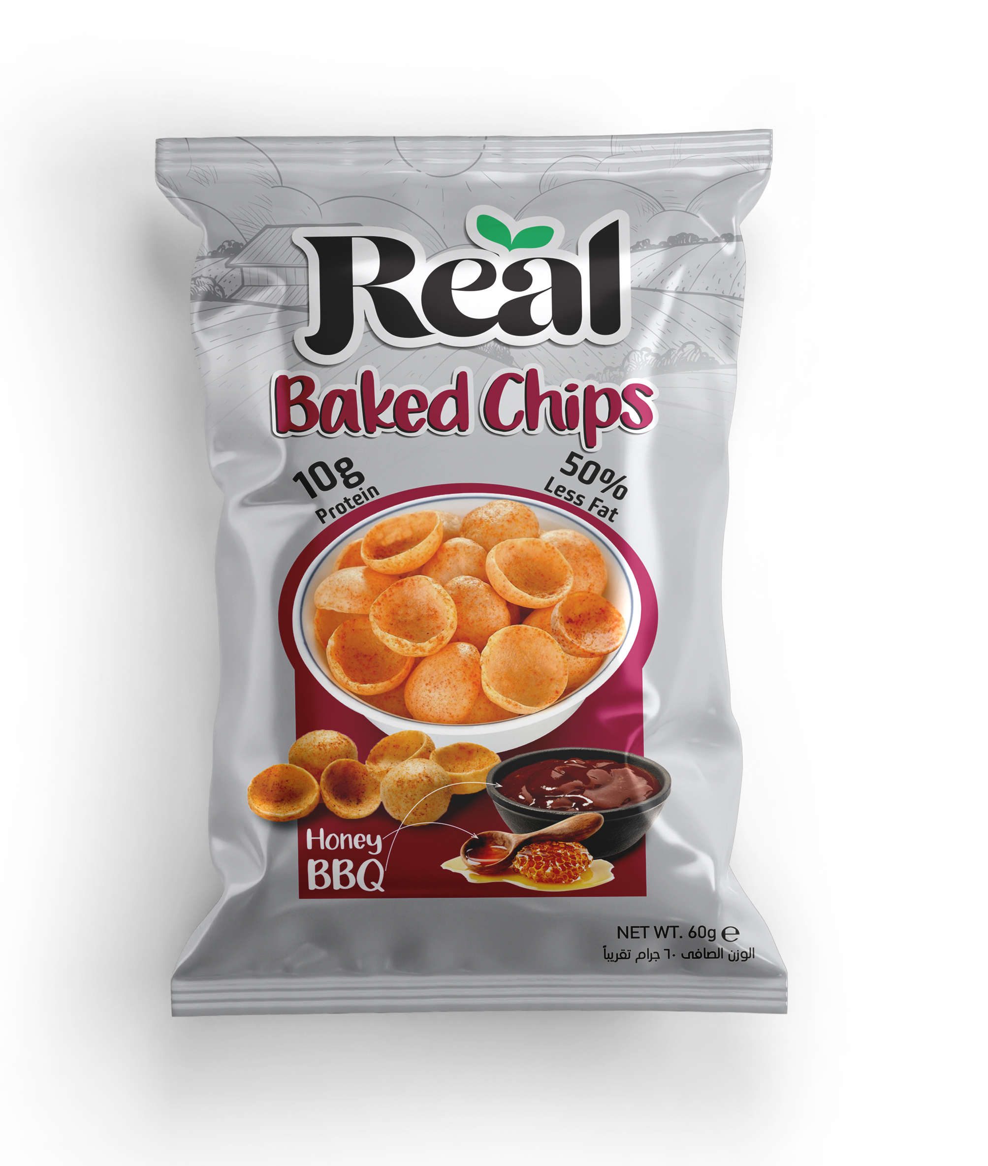 10g Protein Baked Potato Chips 60g | Bulk – Real Nutrition
