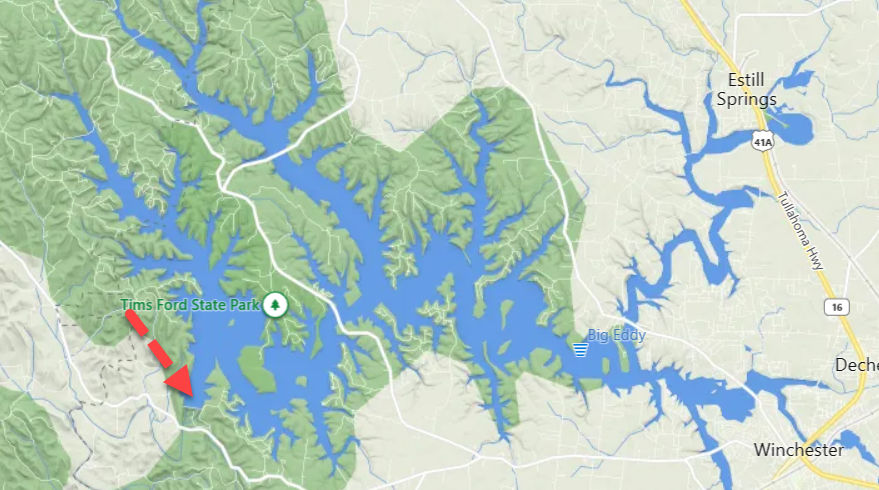 Places to Go with a Tims Ford Lake Boat Rental