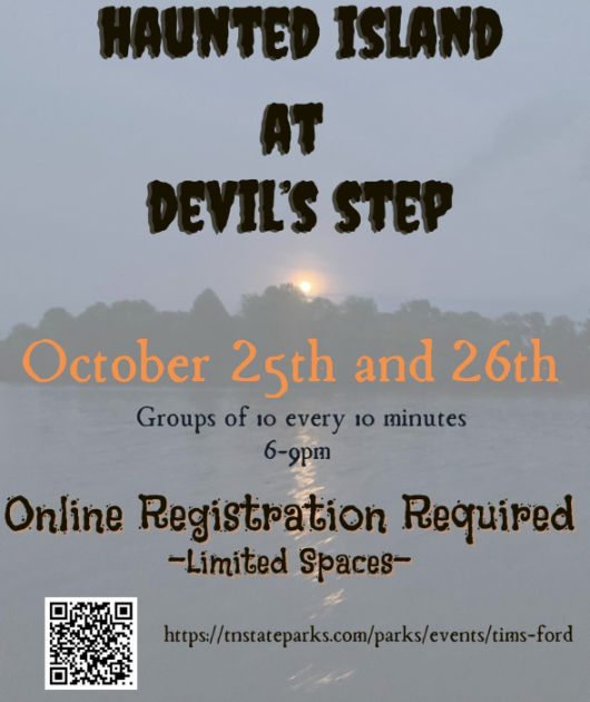 Haunted Island at Devils Step - Tims Ford Lake Area Event