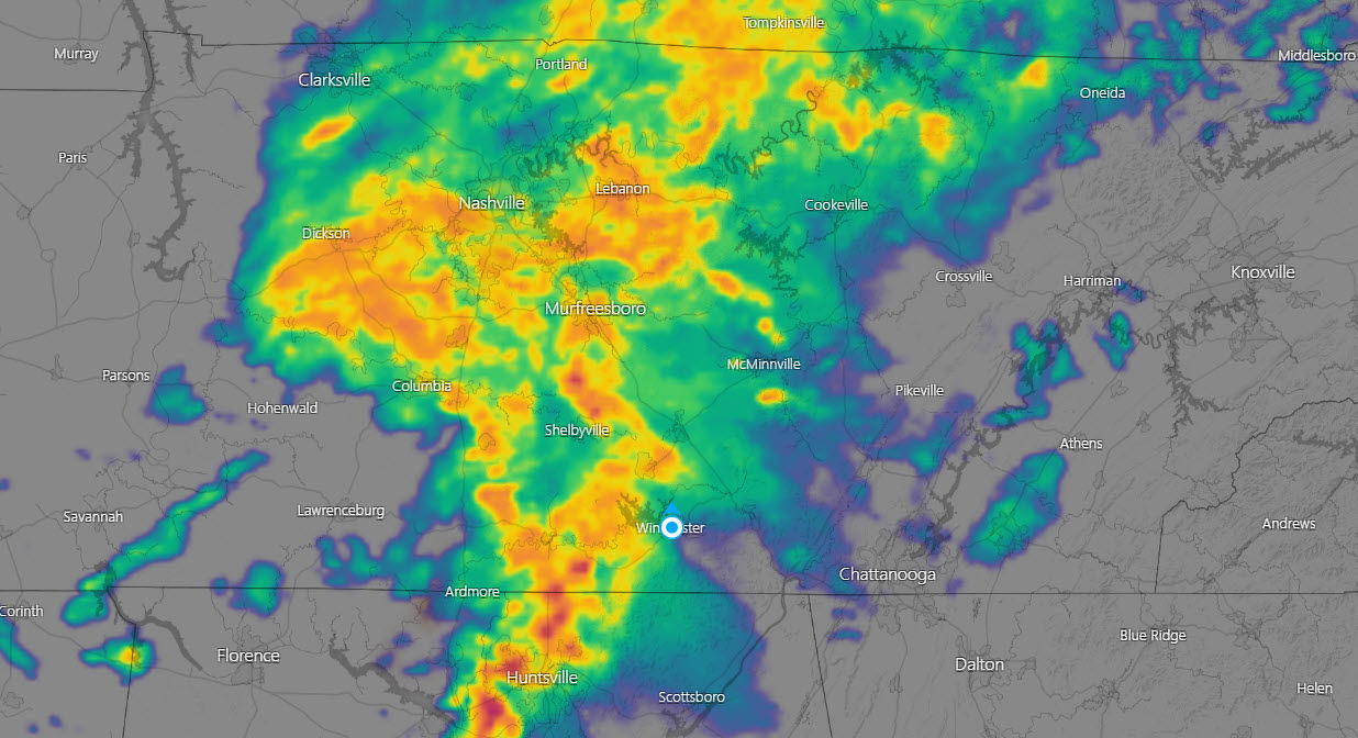 Tullahoma Weather | Lynchburg TN Weather | Winchester TN Weather ...