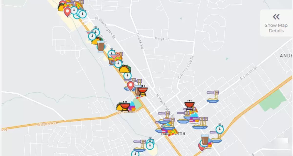 Restaurants in Tullahoma TN Interactive Map