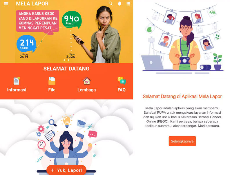 Manfaatkan Aplikasi Mela Lapor untuk Lapor Kekerasan yang Anda Alami ...