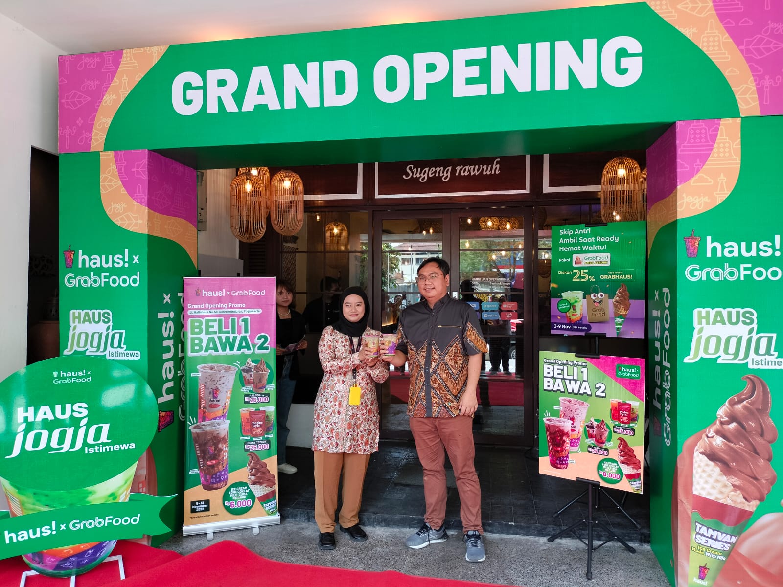 Resmi Dibuka, Signature Store Haus! Malioboro Kental Nuansa Budaya ...