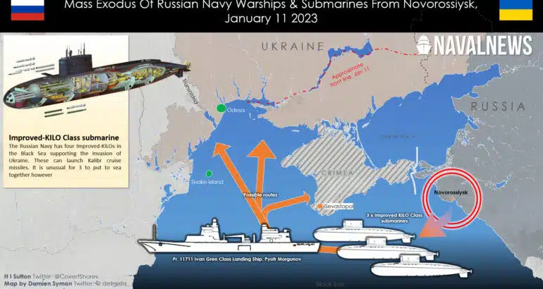 Kapal Perang Rusia di Laut Hitam Eksodus - TrenAsia