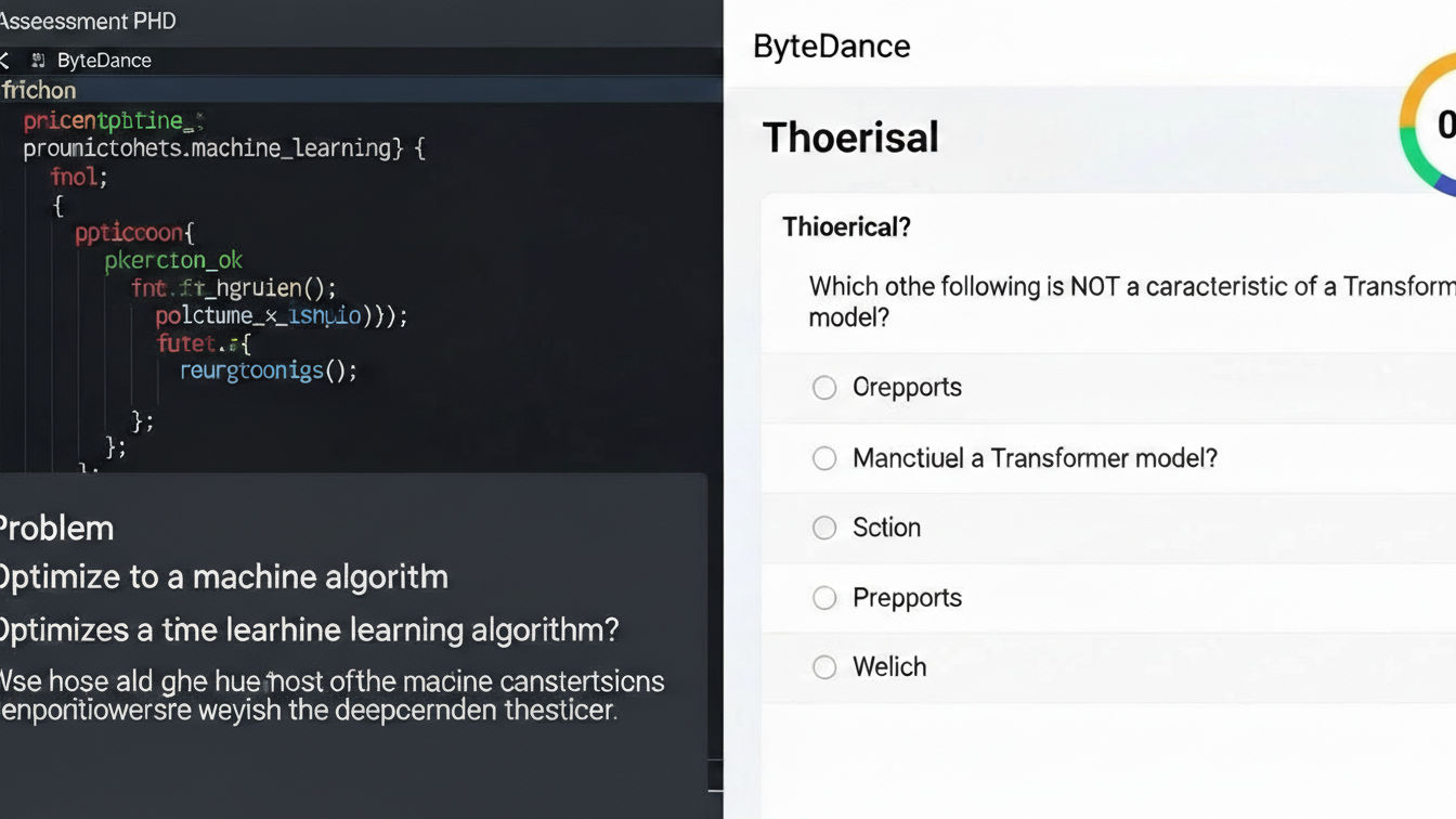ByteDance PhD OA question sharing｜Research Scientist Intern (Seed ...