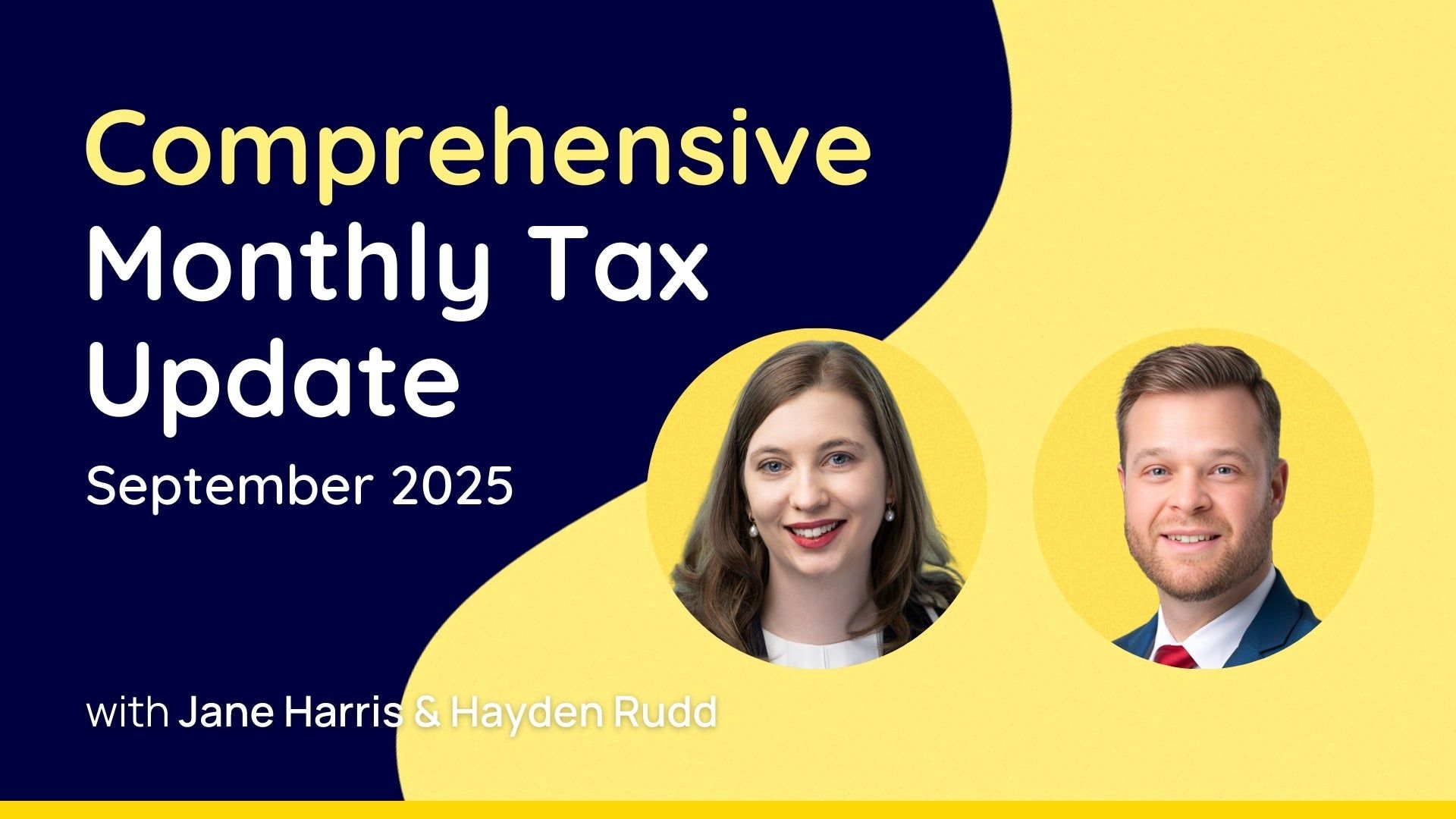 REPLAY: Comprehensive Monthly Tax Update - September 2025 | Tax Nuggets ...