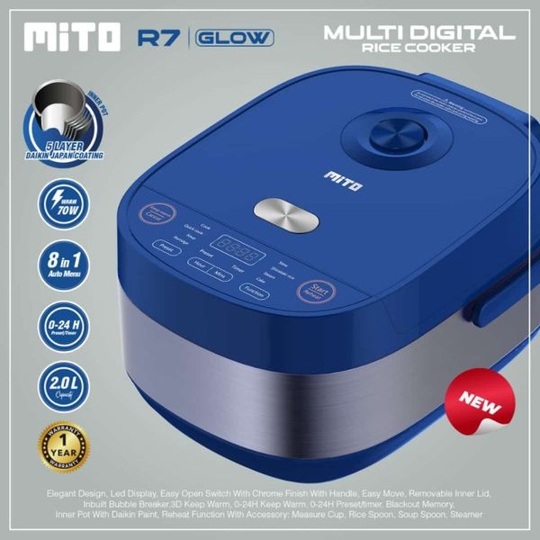 Jual MITO R7 BLUE - Hiro Electronics