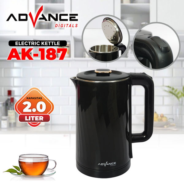 Jual ADVANCE AK187 TEKO LISTRIK - Hiro Electronics