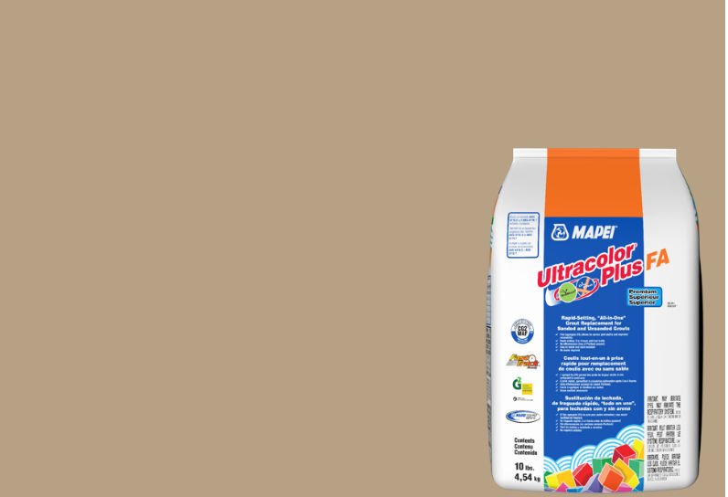 Mapei Ultracolor Plus FA Rapid-Setting All-in-One Grout - #44 Pale ...