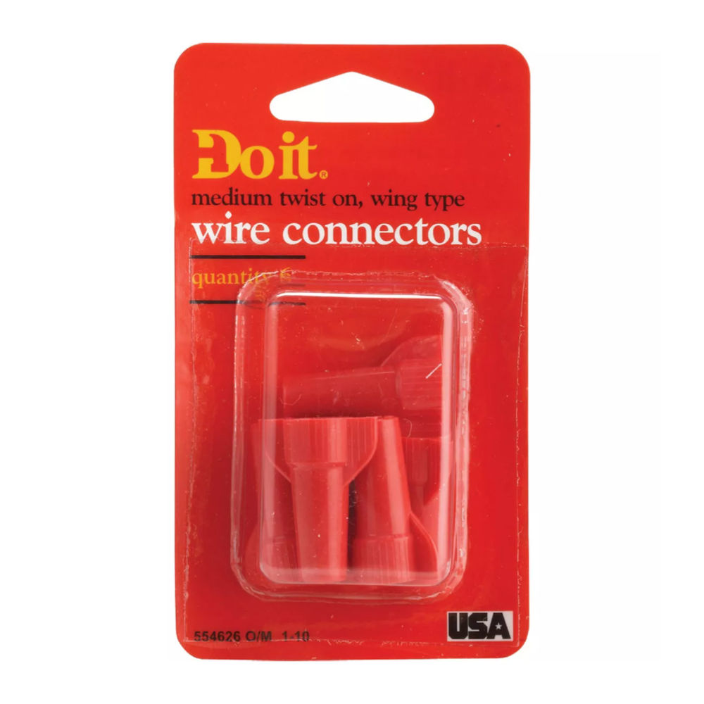 Do It Medium Twist-On Wing Wire Connector Red (6 ct.) at Moscow ...