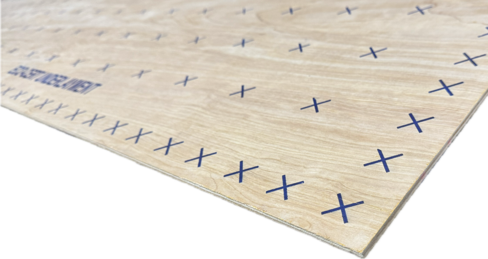 Eco-Cert 1/4" x 4' x 8' Premium Underlayment Plywood 6.0mm w/Nail ...