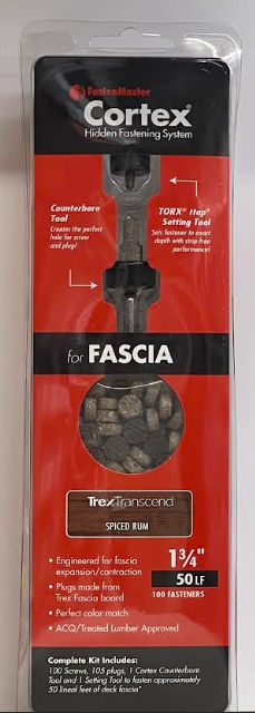 FastenMaster Cortex Fastening System Trex Fascia Screws - Spiced Rum at ...