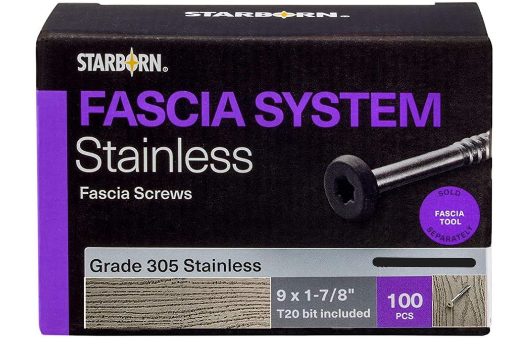 Deckfast #9 x 1-7/8" Warm Gray Fascia Screw (100 pack) at Ashby Lumber ...