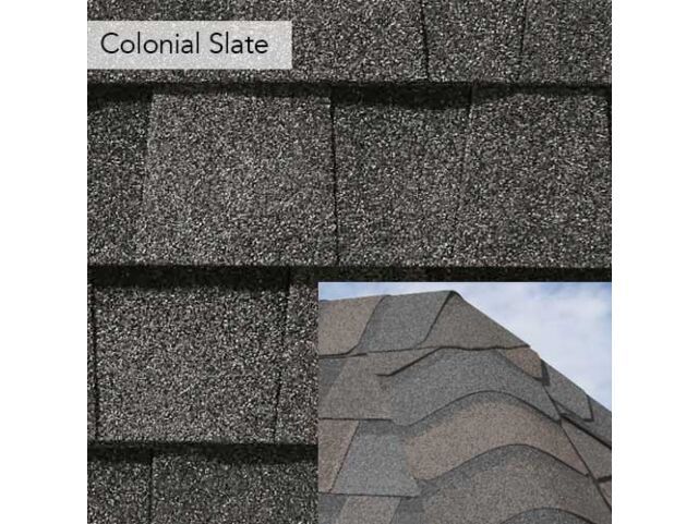 CT Shadow Ridge Hip & Ridge Colonial Slate 30LF at S.W. Collins Co ...