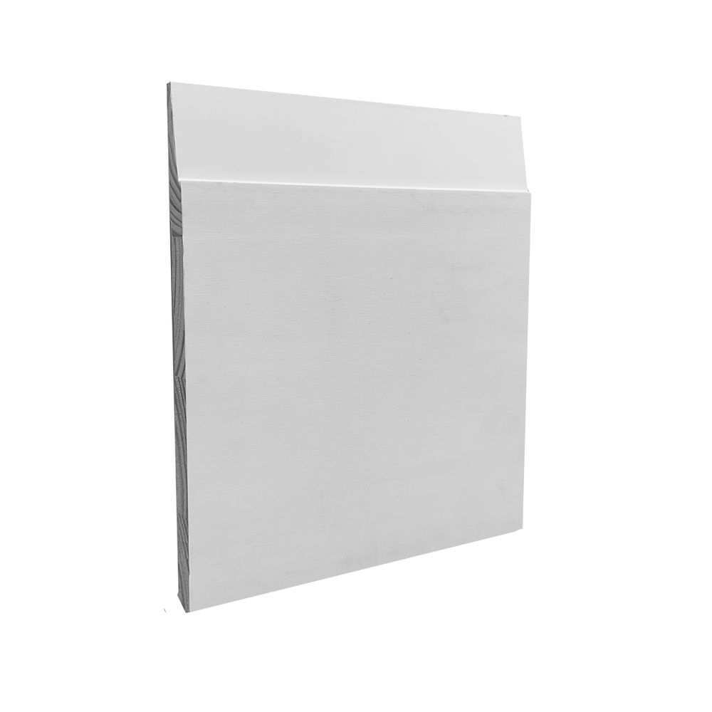 FJ Pine Primed Step Bevel Baseboard 9/16" x 9 1/4" x 16' at Monaghan ...