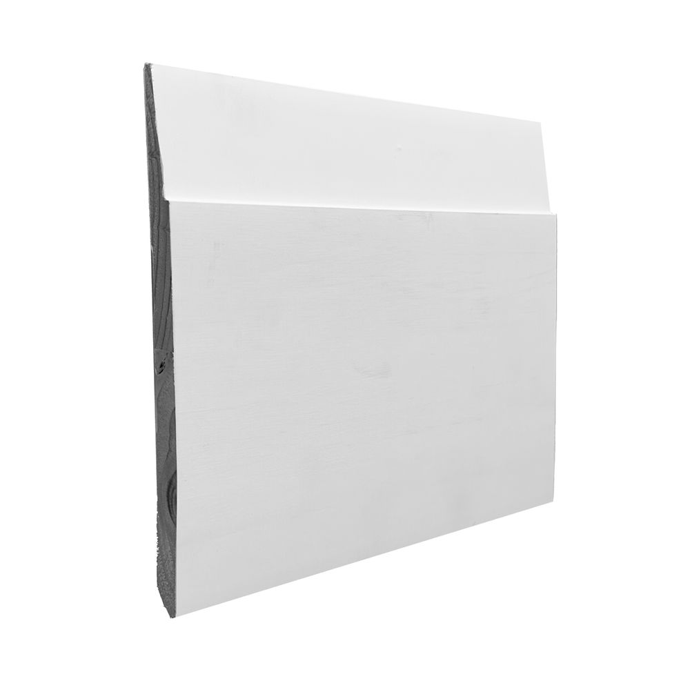 FJ Pine Primed Step Bevel Baseboard 9/16" x 7 1/4" x 16' at Monaghan ...