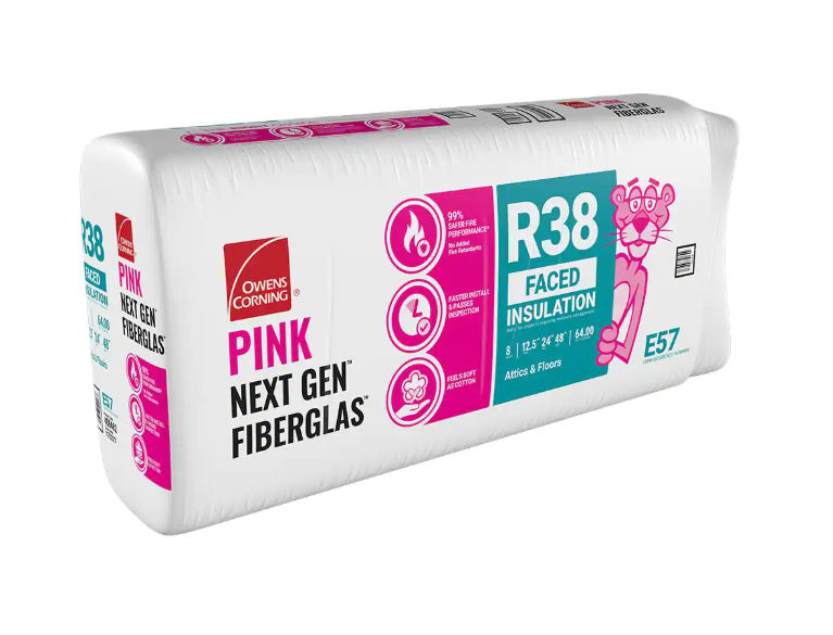 R38 (8) 24" x 48" Batt - 64.00 sq ft at Ashby Lumber | Fiberglass ...