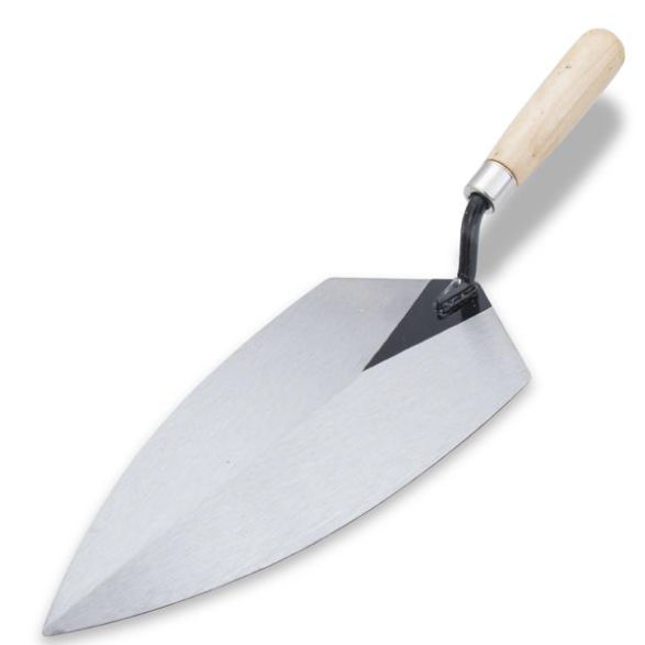10" x 5" QLT Philadelphia Brick Trowel Hardwood Grip at Ashby Lumber ...