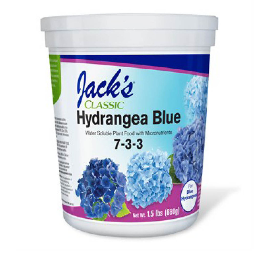 Jack's Classic Hydrangea Blue 7-3-3 Fertilizer 1.5 lbs. at Moscow ...