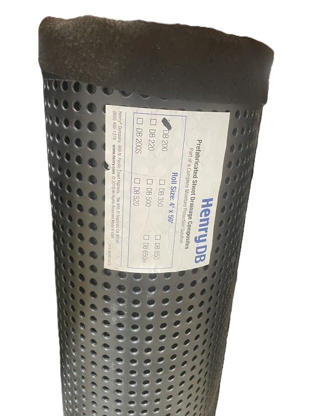 4' x 50' Drain Board 200 at Ashby Lumber