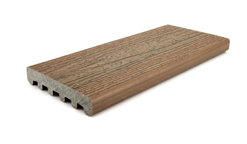 20' Trex Enhanced Naturals Decking-Toasted Sand Square 7/8" x 5.5" at ...