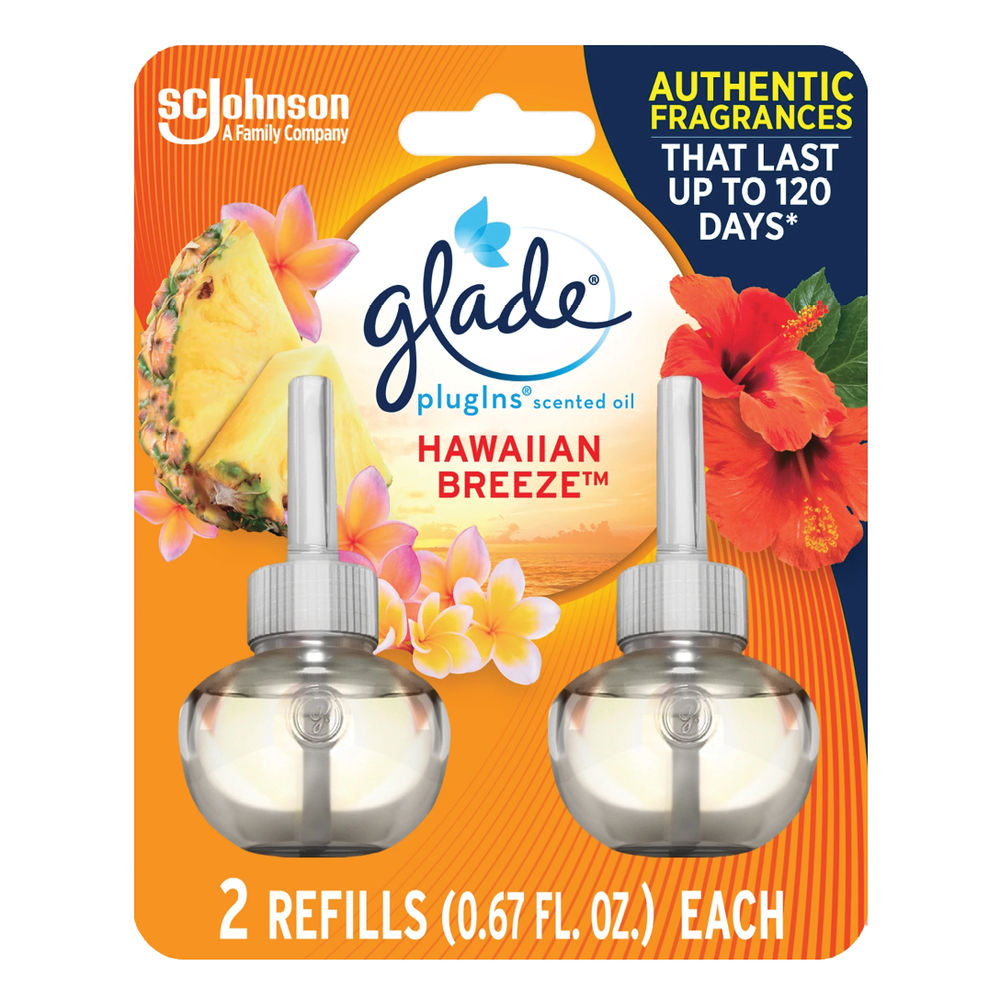 Glade PlugIns Air Freshener Plug Refill Hawaiian Breeze (2 ct.) at ...
