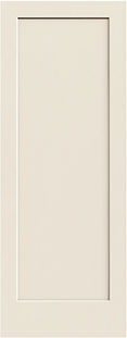 Primed Madison Smooth 28" x 80" , 1 Panel Slab at Monaghan Lumber | Doors