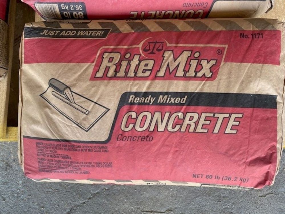80# Ready Mix Concrete at Gabriel Building Supply | Concrete, Mortar ...