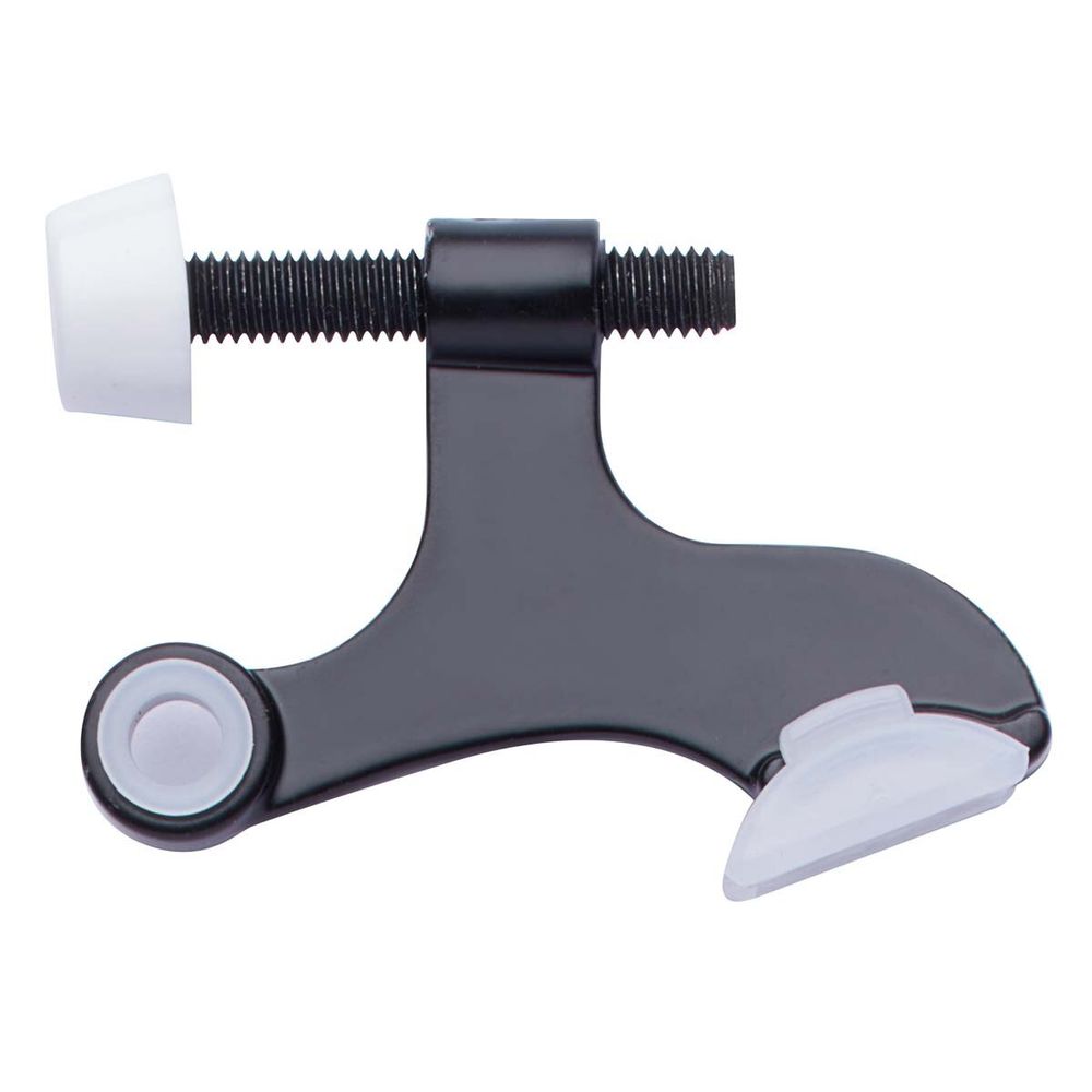 Wide Angle Hinge Pin Door Stop Black at Trail Building Supplies | Door ...