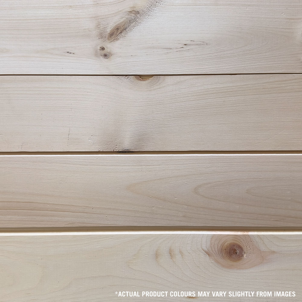 W. Pine Nickel Gap/V-joint T&G 1" x 6" x RL at Monaghan Lumber | Wall ...
