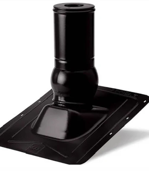 2" Black Pivot Pipe Boot Flashing – Fortified Approved Master Flow Roof ...