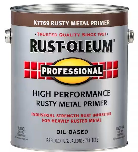 Rust-Oleum - Rusty Metal Primer - 1 Gallon - Flat Red (Case of 2) at ...