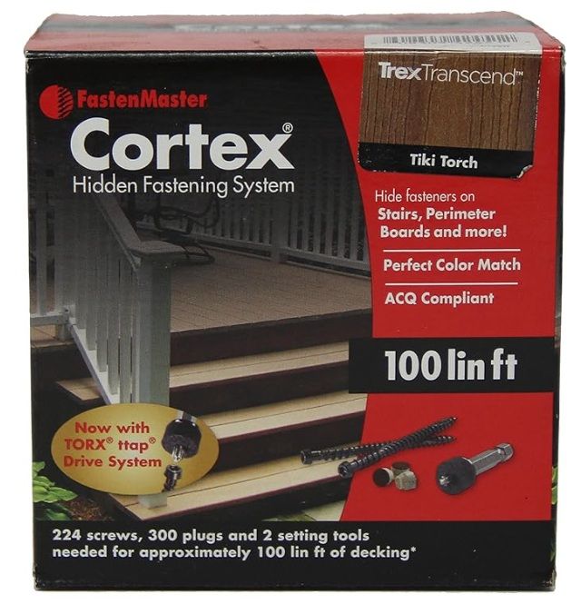FastenMaster - Cortex Hidden Fastening System for Trex Transcend ...
