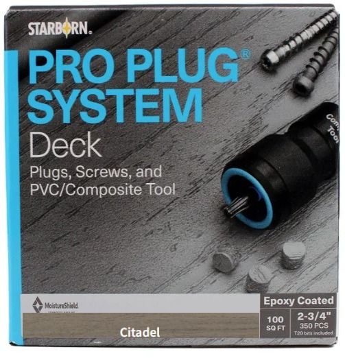 Starborn - PRO PLUG® System for MoistureShield Composite Decking ...