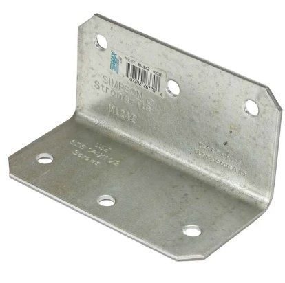 Simpson Strong-Tie 12-Gauge ZMAX® Galvanized Medium L Angle - 2"x4" at ...