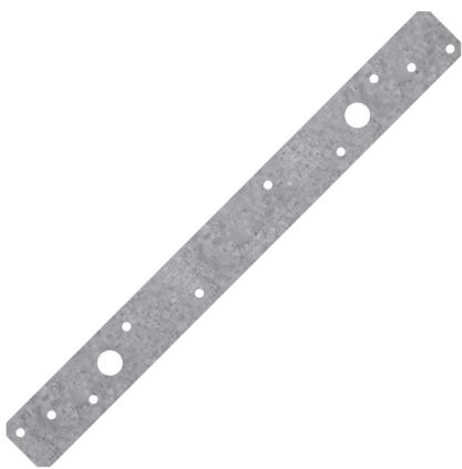 Simpson Strong-Tie 18-Gauge ZMAX® Galvanized Medium Strap Tie - 12" at ...