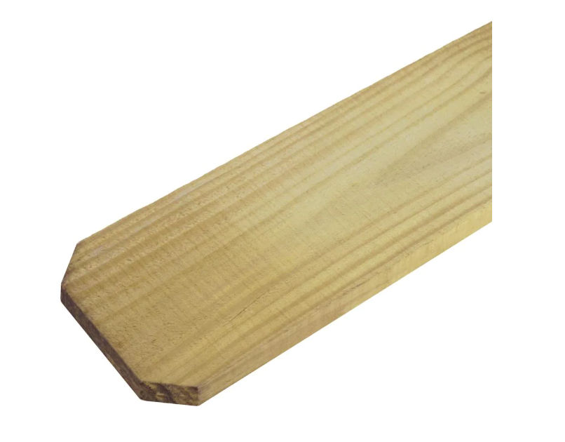 5/8 in. x 5-1/2 in. x 6 ft. Pressure-Treated Pine Dog-Ear Fence Board ...