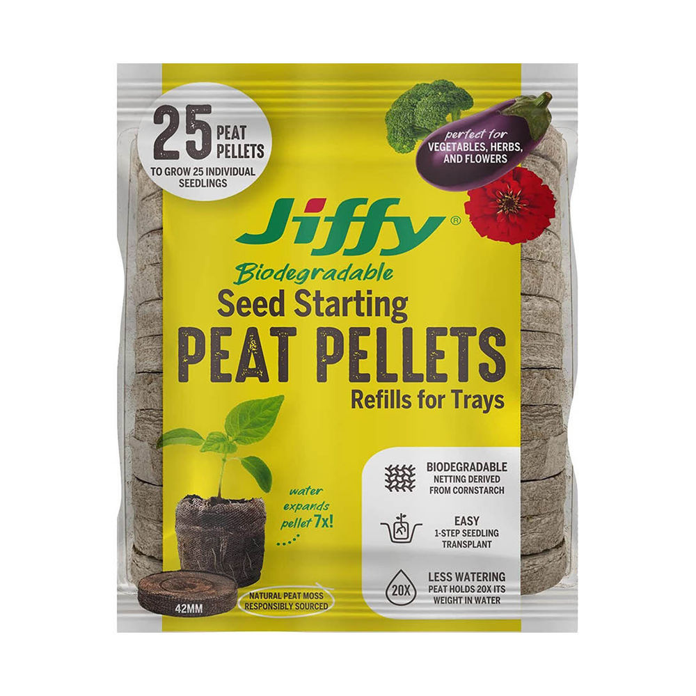 Jiffy Biodegradable Seed Starting Peat Pellets (25 pk.) at Moscow ...