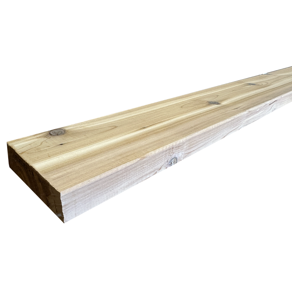 Red Cedar D4S 2" x 6" x 10' STK at Monaghan Lumber