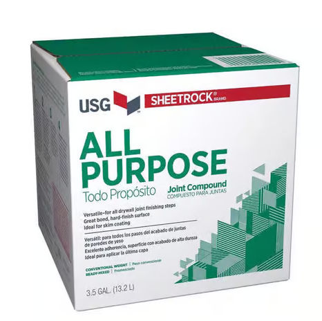 USG All Purpose Joint Compound – Green Box Ready Mix Drywall Mud (3.5 ...