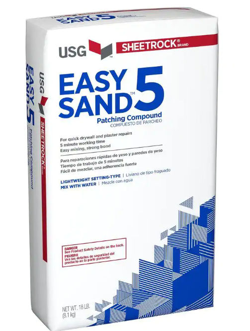 USG EZ-Sand 5-Minute Quick Set Joint Compound – Fast-Acting Drywall Mud ...