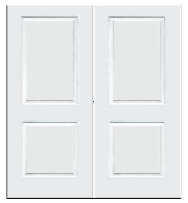 5'0" x 6'8" 2-Panel Smooth HC Bi-Swing at Hamilton Building Supply ...
