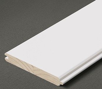 WindsorONE Protected 23/32X5-1/2 Inch Primed Pine Fingerjointed WOTG T ...