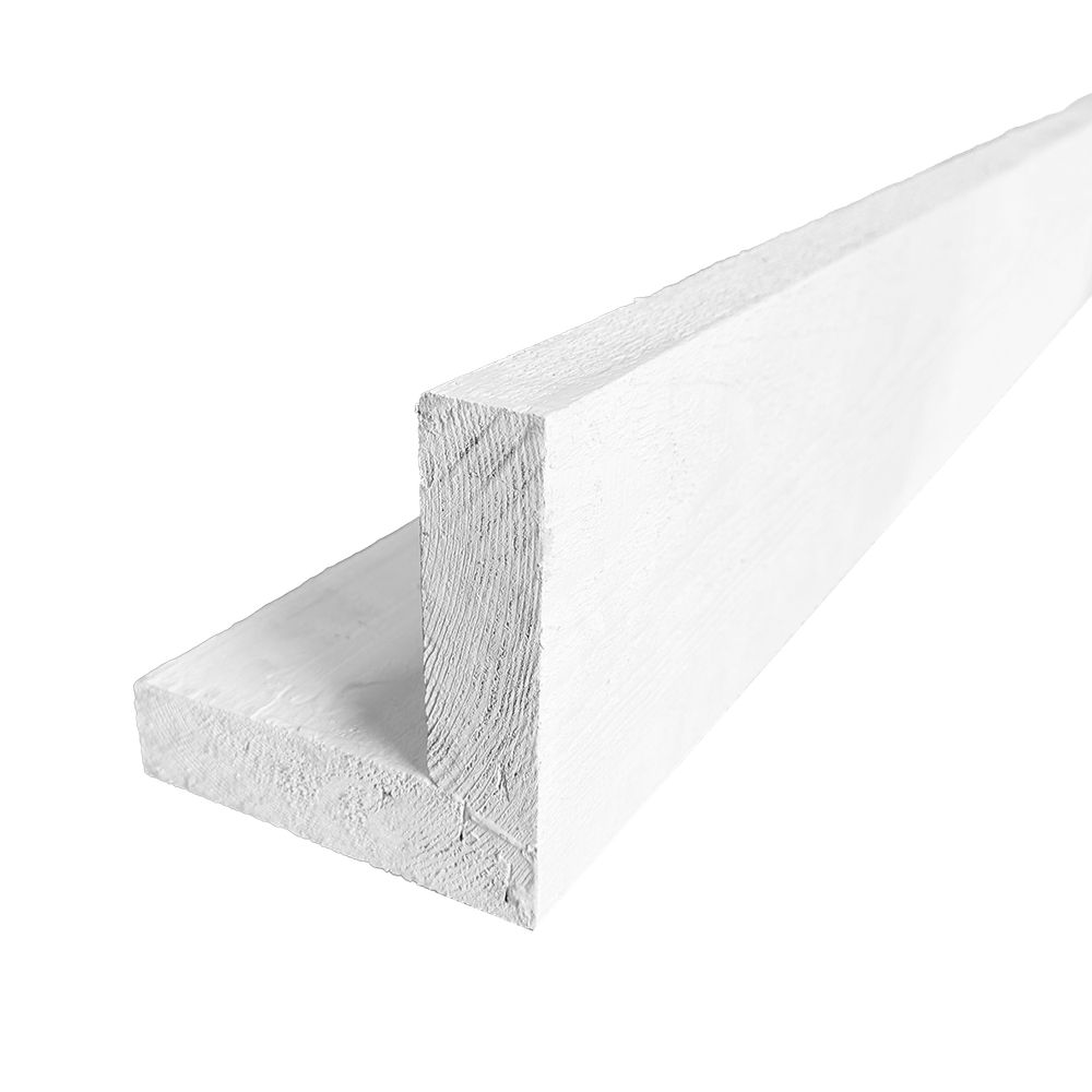 Quick Corner Trim-Rail White 6" x 10' at Monaghan Lumber | Cape Cod